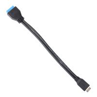 China USB 3.1 Type-E Male To IDC20P Computer Motherboard Power Cable Male Adapter Cable 20 Pin Extension Cable OEM / ODM for sale