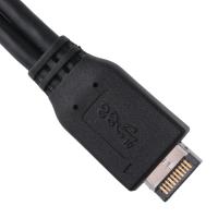 China USB 3.1 Type-E Male To IDC20P Computer Motherboard Power Cable Male Adapter Cable 20 Pin Extension Cable OEM / ODM for sale
