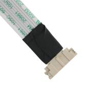 China FFP / FPC HS100-L08N-N62 Black To White IS100-L08T-C46-C Pitch 1.0mm OEM / ODM for sale