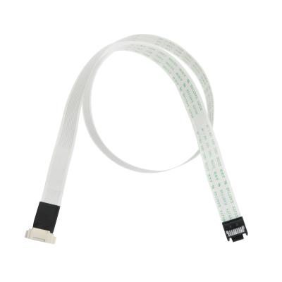 China FFP / FPC UL20941 105C 90V VW-1 FFC / FPC Flexible Cable IS100-L08T-C46-C Black To HS100-L08N-N62 Black OEM ODM for sale