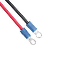 China ROHS M4 KST RVS204 Or KT Rv2-4S Ring Terminal Cable Connector #8 OEM / ODM for sale