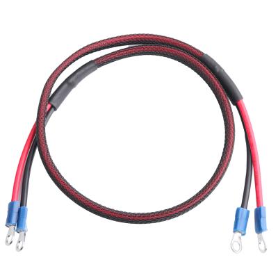 China ROHS M4 KST RVS204 Or KT Rv2-4S Ring Terminal Cable Connector #8 OEM / ODM for sale