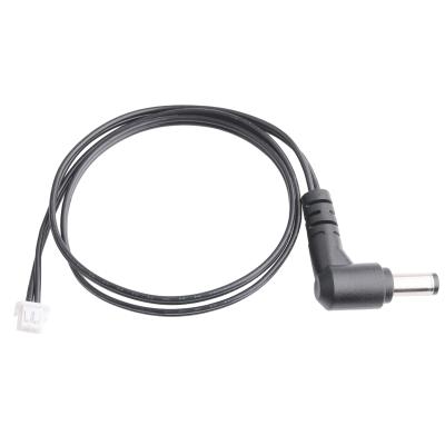 China DC Plug Soder Type PVC To  White Housing 2P MOLEX F  UL 2648 24AWG*2C 80C 300V Black OEM / ODM for sale