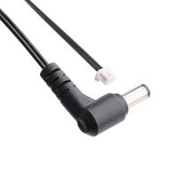 China DC Plug Soder Type PVC To  White Housing 2P MOLEX F  UL 2648 24AWG*2C 80C 300V Black OEM / ODM for sale
