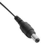 China DC Plug 2.1*5.5mm Solder Type PVC To TE Blue Housing 2P Female Cable Connector OEM / ODM for sale