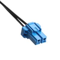 China DC Plug 2.1*5.5mm Solder Type PVC To TE Blue Housing 2P Female Cable Connector OEM / ODM for sale