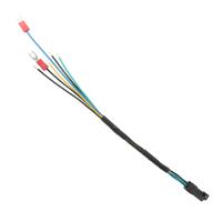 China MOLEX 2014441104 Megg-Fit Plug Housing With 2.5mm Pitch 2*2P Connector SVL1.25-4 #8 Compatibility Tailored For 16~22AWG for sale