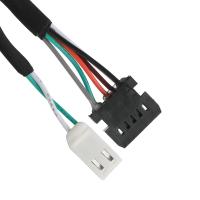 China LVDS CABLE LHE PHSD-T/PHB-T 30P  To A2545 And LHE VH-T Green 24AWG Cable OEM / ODM for sale
