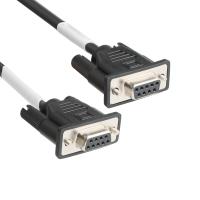 China HD D-SUB 9Pin Female To D-SUB 9Pin Male Connector Cable 26AWG Cable OEM/ODM for sale