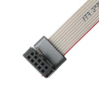 China Idc Connector FC-10P 2.54mm Pitch Wire UL2651 28AWG*10P Cable 1.27mm Pitch For Electronic for sale