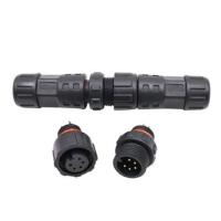 China M12 3 Pin waterproof Circular Connector Cable Female Straight Molded for LVDS Display OEM/ODM for sale