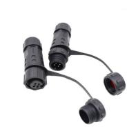 China M12 3 Pin waterproof Circular Connector Cable Female Straight Molded for LVDS Display OEM/ODM for sale