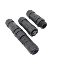 China M12 3 Pin waterproof Circular Connector Cable Female Straight Molded for LVDS Display OEM/ODM for sale