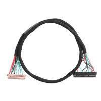 China Multi Core LVDS LCD Cable 20 Pin WL1258h-20P HRS DF13-20DS-1.25C for sale