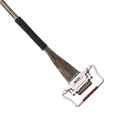 China Micro Coaxial LVDS EDP Cable I-Pex 20633-310T-01S 0.4 Pitch 10pin for sale