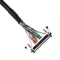 China 0.5mm LVDS EDP Cable 51 Pin JAE FI-RE51HL With UL94V-0 Housing Pin-out customizable for sale