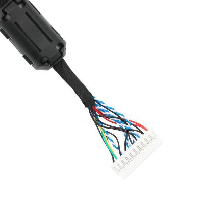 China Jae Fi-S20s 1.25mm Lcd Display Harness , Jst Phdr-20vs 2.0mm Lvds Wire Harness for sale