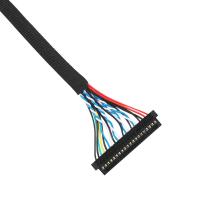 China Jae Fi-S20s 1.25mm Lcd Display Harness , Jst Phdr-20vs 2.0mm Lvds Wire Harness for sale