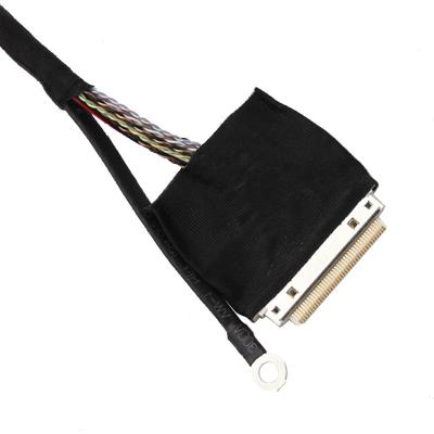 China 30/40 pin LVDS LCD Cable Molex 2mm 51110-3050 Aces 50204-040 0.5mm for sale