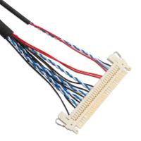 China Serial Transmission LVDS LCD Cable Jae Fi-X30 1.0mm Hrs Df19 for sale