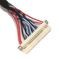 China 1.25mm Pitch LVDS LCD Cable Hirose Df13-40ds-1.25c Df19g-20s for sale