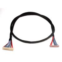 China 1.25mm Pitch LVDS LCD Cable Hirose Df13-40ds-1.25c Df19g-20s for sale