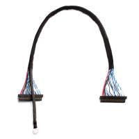 China 20 Pin jae LVDS Connector Cable Wire FI-S20S 1.25 mm side plug housing for sale