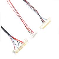 China AWG 36 LVDS LCD Cable , LVDS Video Cable Jae Fi-X30hl Aces 50204-040 Jst Phr-8 8pin for sale