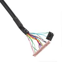 China DF13-40S-1.25C DF14-3S-1.25 LVDS LCD Cable , HRS 1.25MM 40 Pin Edp Cable for sale
