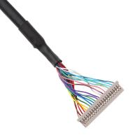China DF13-40S-1.25C DF14-3S-1.25 LVDS LCD Cable , HRS 1.25MM 40 Pin Edp Cable for sale