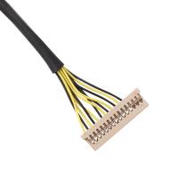China Nylon 66 Custom Lvds Cable 15 pin 1025H-15p to 1253H-15p WL 1.25mm for sale