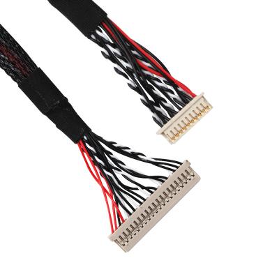China 1mm Contact Pitch LVDS LCD Cable HRS DF20A-20DS-1C DF14-20DS-1.25 for sale