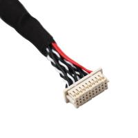 China 1mm Contact Pitch LVDS LCD Cable HRS DF20A-20DS-1C DF14-20DS-1.25 for sale