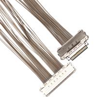 China 0.4 Mm Pitch LVDS EDP Cable I-Pex 20679-040t-01 40 Pin Micro Coaxial Cable for sale