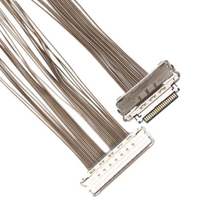 China 0.4 Mm Pitch LVDS EDP Cable I-Pex 20679-040t-01 40 Pin Micro Coaxial Cable for sale