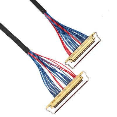 China 0.5Pitch 40pin I-Pex 20453-240T-03 Micro Coaxial Cable Assembly for sale