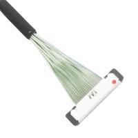 China 20pin i pex MIPI Camera Cable , 20380-R20T-06 Micro Coaxial Cable Assembly for sale