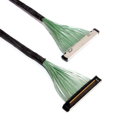 China I-Pex Universal Lvds Cable Assembly 20380-R50t-06 0.4 Mm 50pin for sale