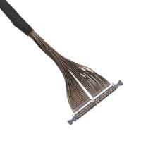 China lvds Micro Coaxial Cable Assembly CABLINE-UA II i-pex 20496-032T-40 for sale