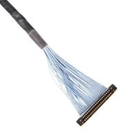 China Micro Coaxial Lvds 40 Pin Cable 0.25mm Pitch KEL XSLS20-40 for sale
