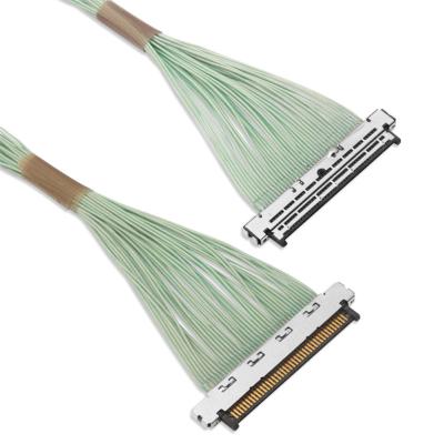 China Extra Fine Micro Coaxial Cable KEL USL20-40S USL 40 Pin Lvds Cable for sale