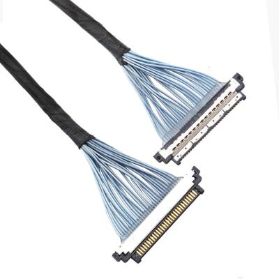 China Kel 0.5mm Pitch Micro Coaxial Cable Ssl20-30sb Idc Connector for sale