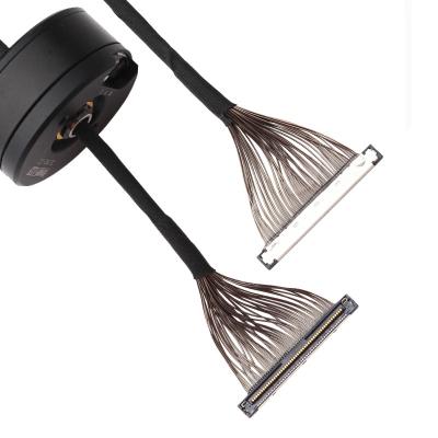China 0.4mm Pitch 50p Ipex Micro Coax Cable Hrs DF36A-50S-0.4V Connector for sale