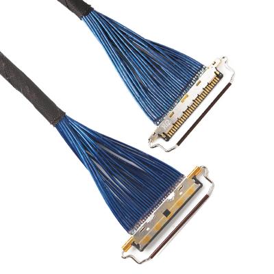 China ISO13485 LVDS Coaxial Cable Assembly HRS DF81-30S-0.4H For Drone for sale