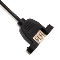 China 50-57-9404 Molex Connector Cable Panel Mount Single Port Usb 2.0 for sale