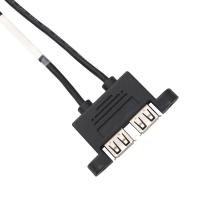 China 51110-0860 Panel Mount Cable 28awg Panel Mount Dual Usb Socket 2.00mm Pitch for sale