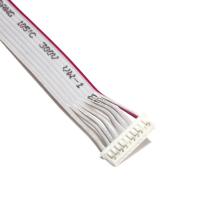 China 12 PIN IDC Cable , DF19 TO JST RF flat flexible ribbon cable for sale