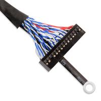 China 51 pin LCD Extension LVDS FPD Cable 0.5mm Pitch For Printer for sale
