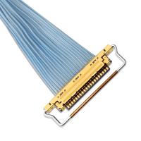 China Lcd Tv Micro Coax Ribbon Cable 20453-220t-03 0.5 Pitch 20 pin for sale
