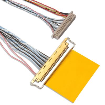 China 40 Pin Micro Coaxial Cable I-Pex Cabline Vs 20453-040t-13 To Hrs Df13-30ds-1.25c for sale